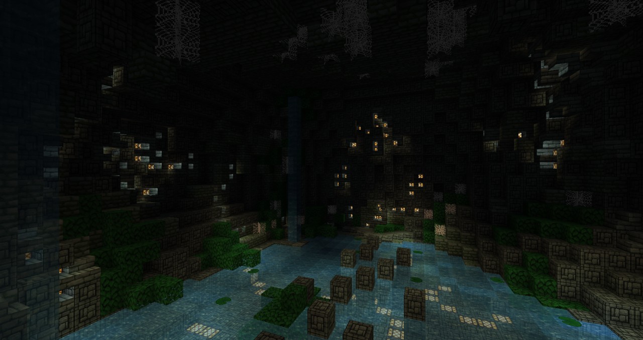 Dwarven city-underground city Minecraft Map