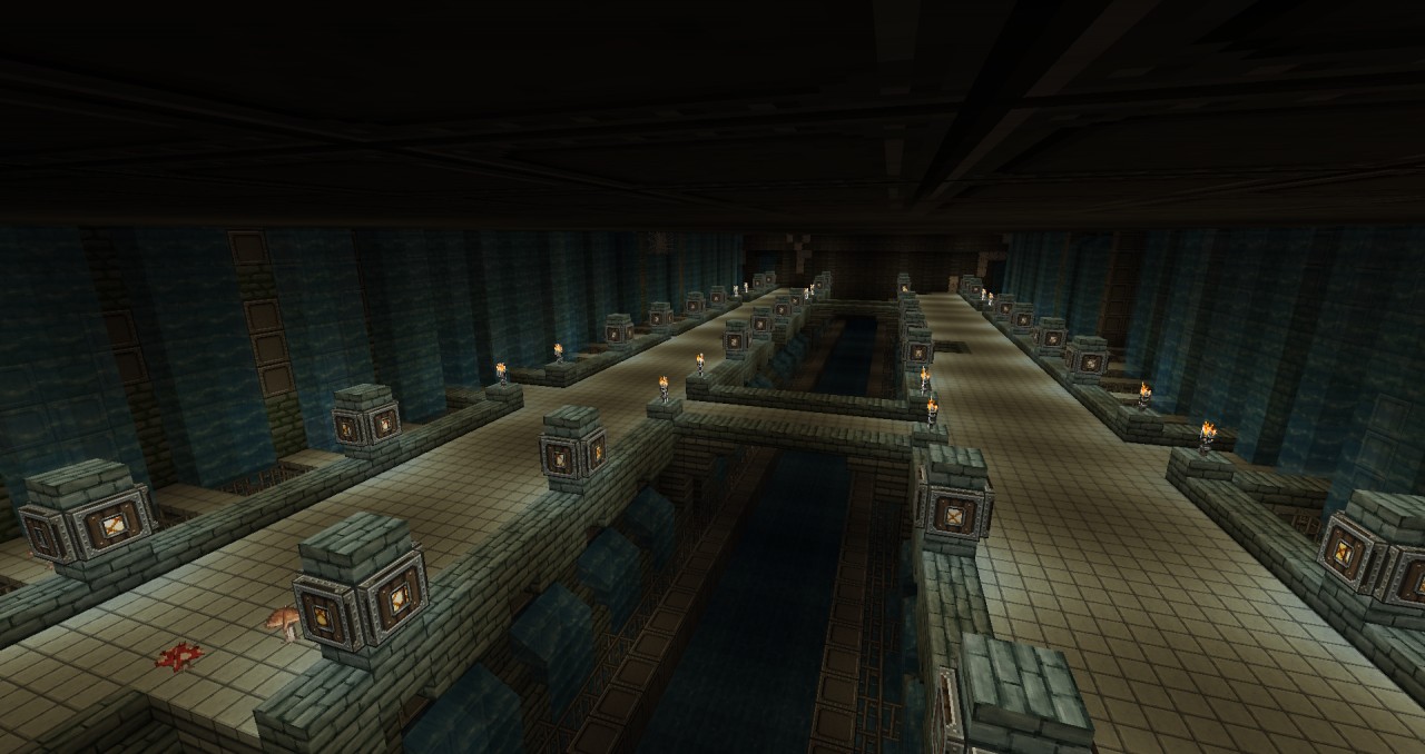 Dwarven city-underground city Minecraft Map