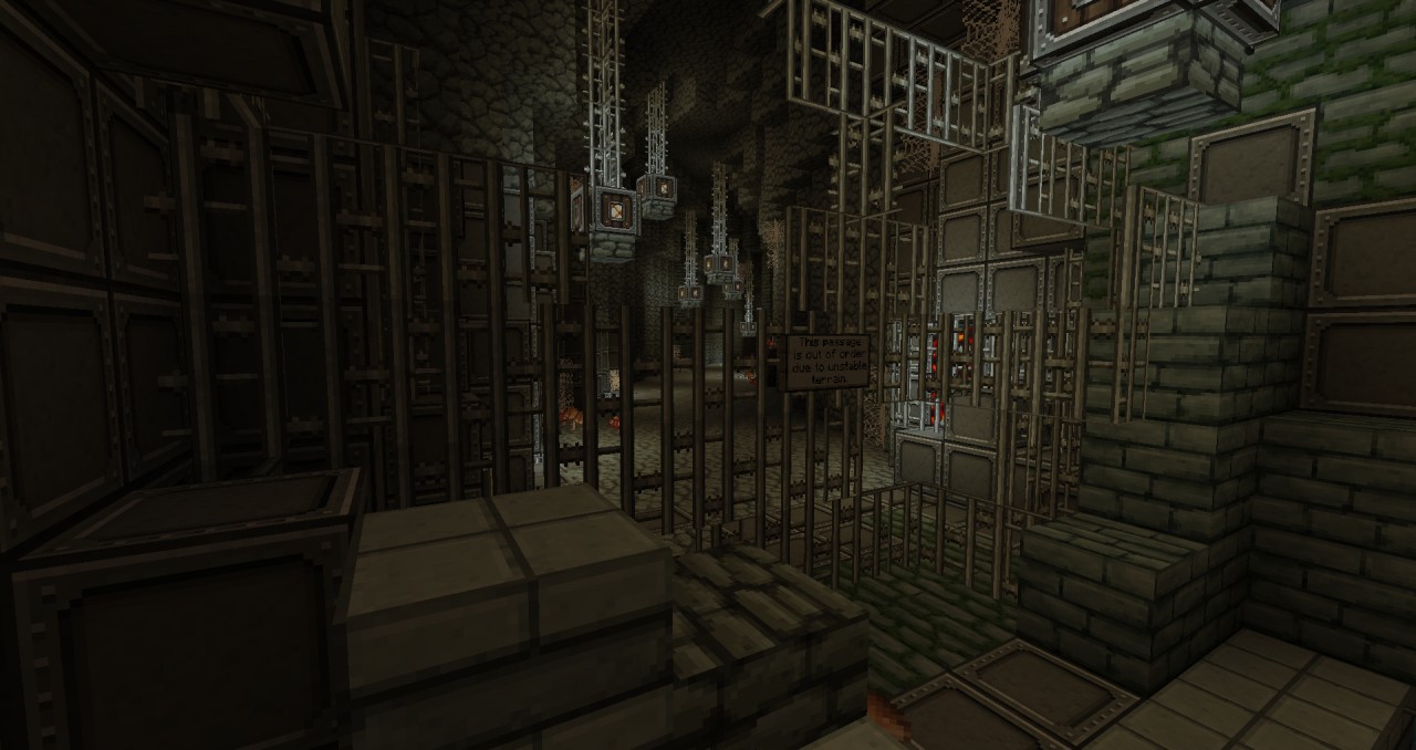 Dwarven city-underground city Minecraft Map