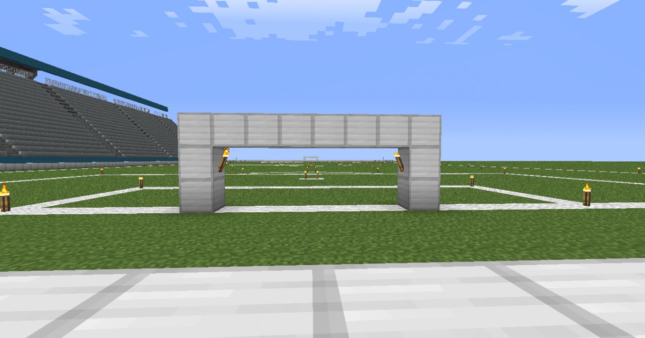 Minecraft Football Stadium Minecraft Map