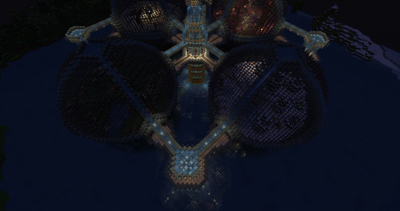 Elemental BIO-Spheres Minecraft Map