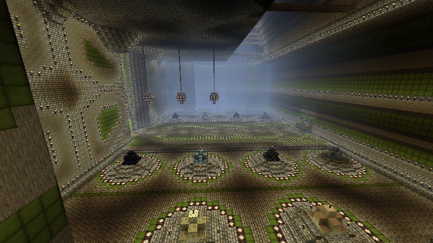 The Great Hall of minecraft Minecraft Map