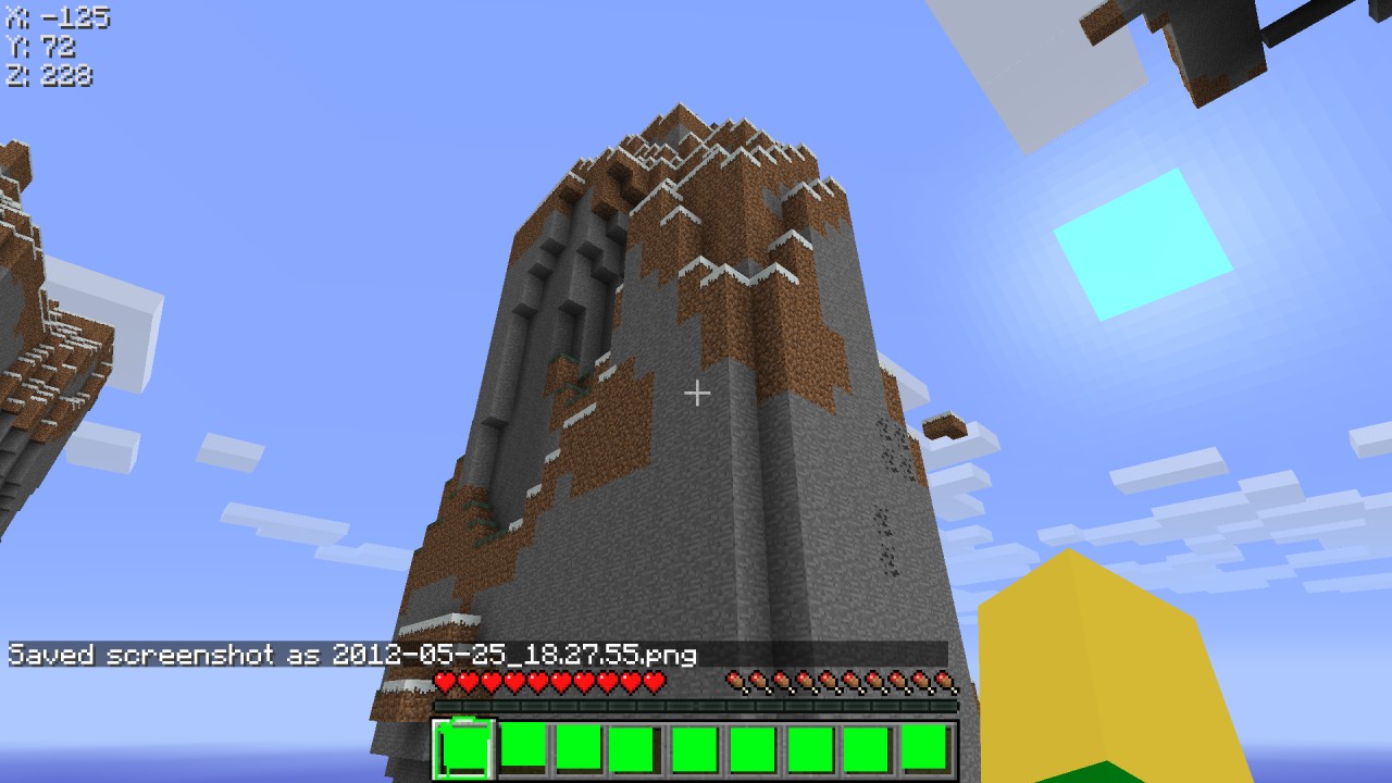 high hills Minecraft Mod