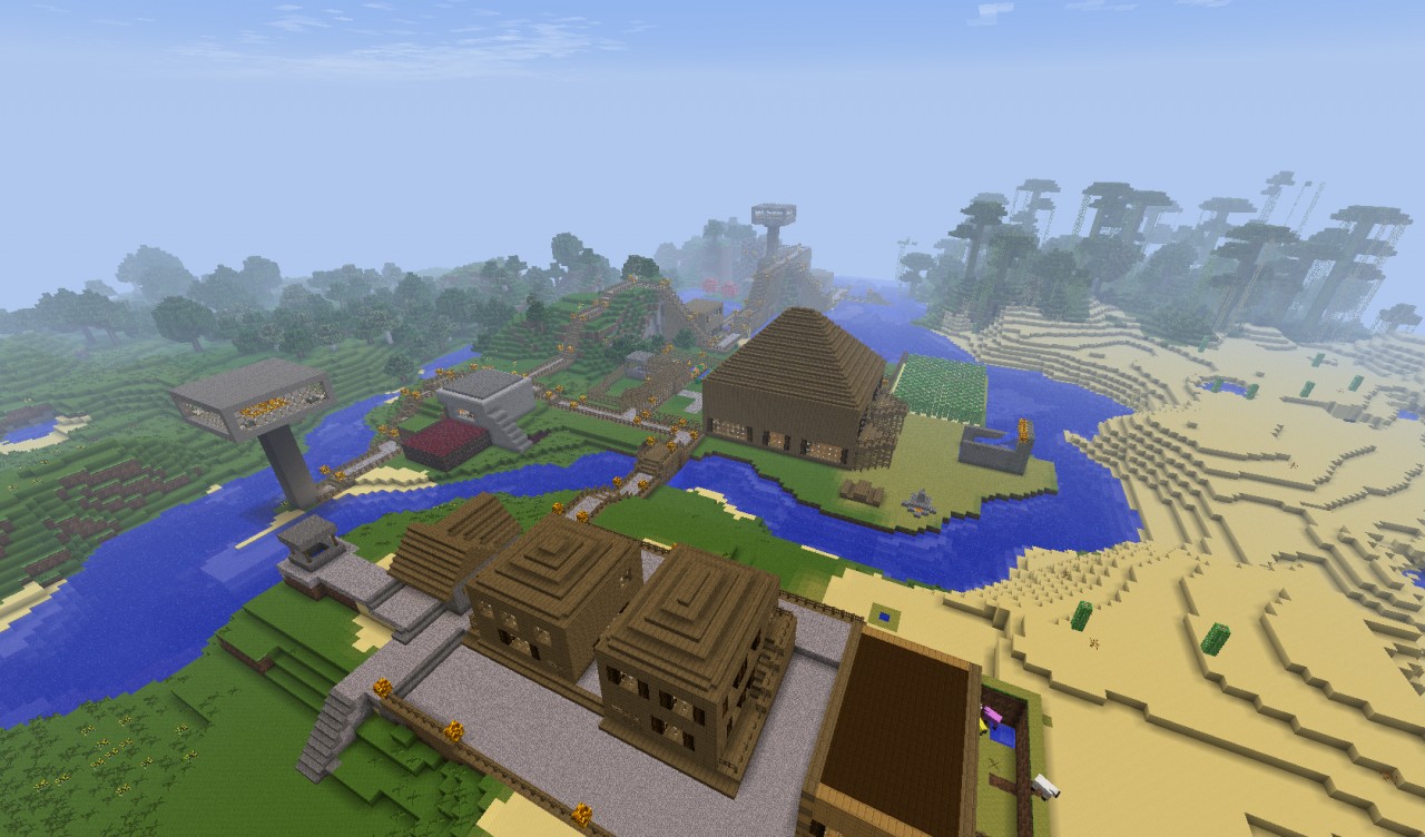 mc-village by dark anty Minecraft Map