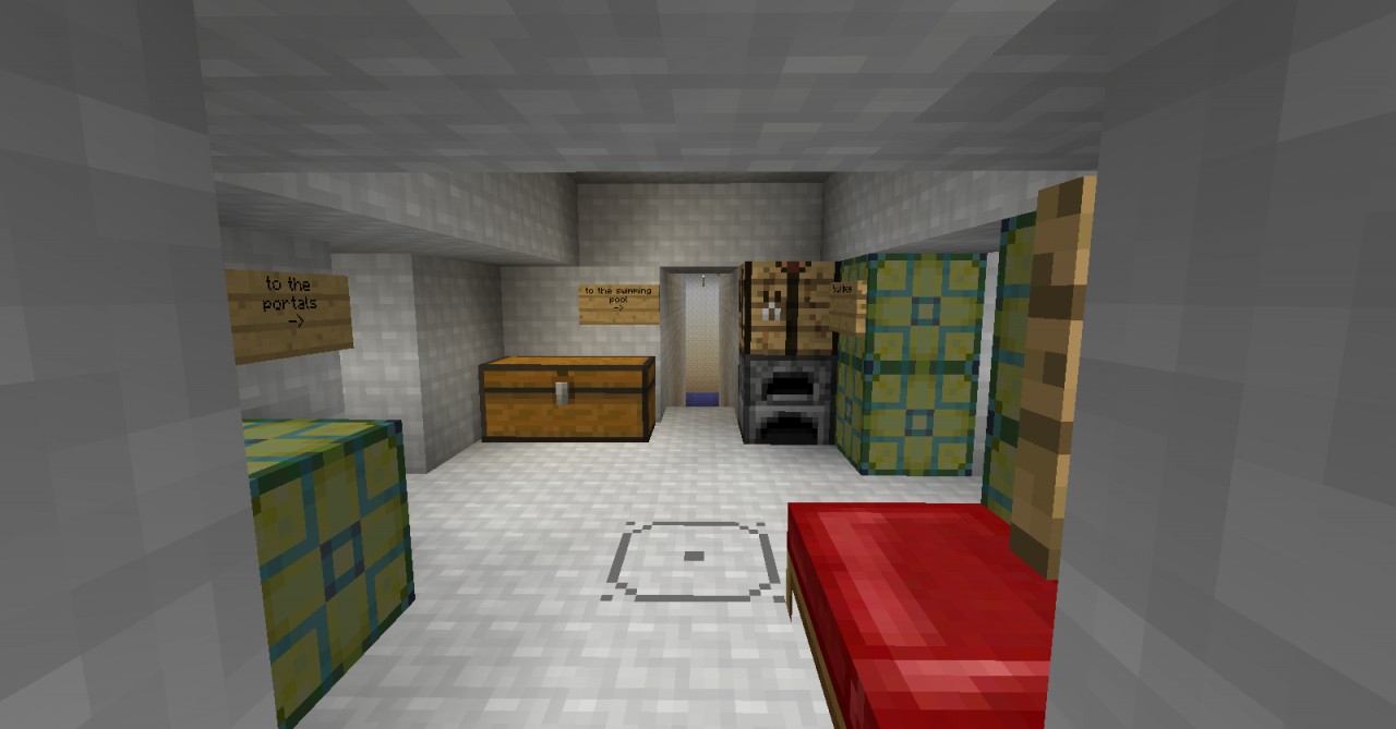 Luna base requires (moon mod 1.2.5) Minecraft Map