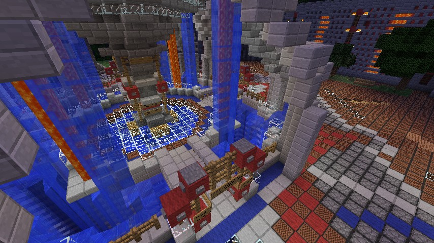 Faction Spawn - Holding the Fort Minecraft Map