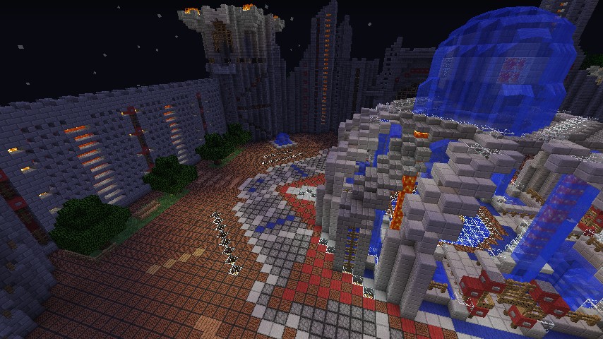 Faction Spawn - Holding the Fort Minecraft Map