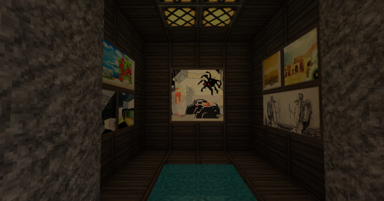 The man-cave Minecraft Map