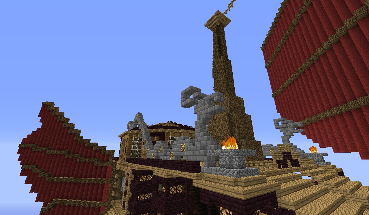 Sky Ship Minecraft Map
