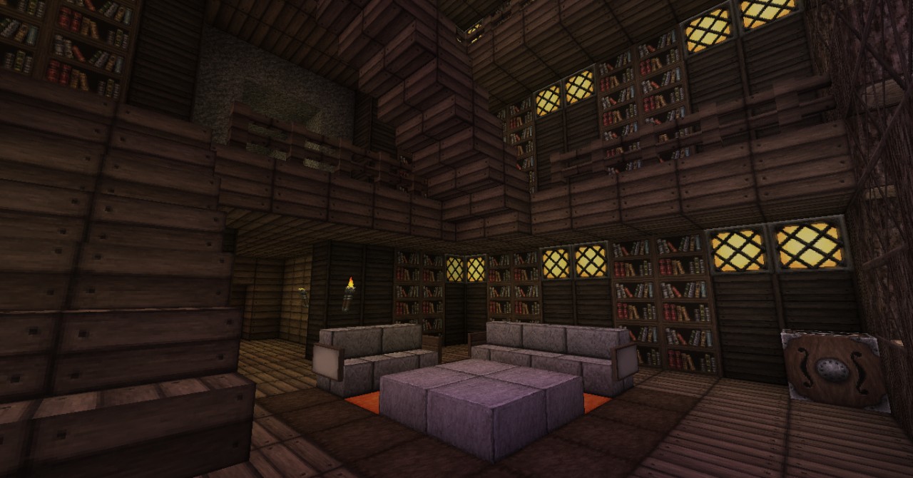 The man-cave Minecraft Map