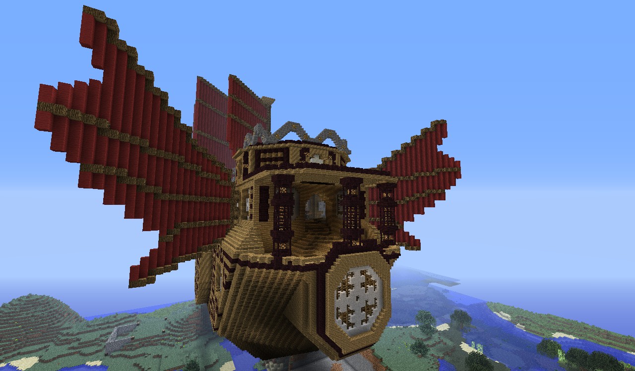 Sky Ship Minecraft Map