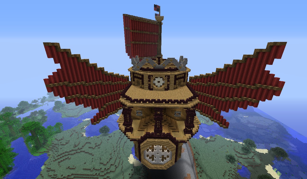 Sky Ship Minecraft Map