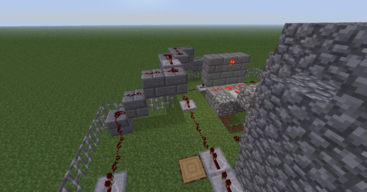 Nether Portal: Redstone system, you will don't need; "Flint and Steel ...