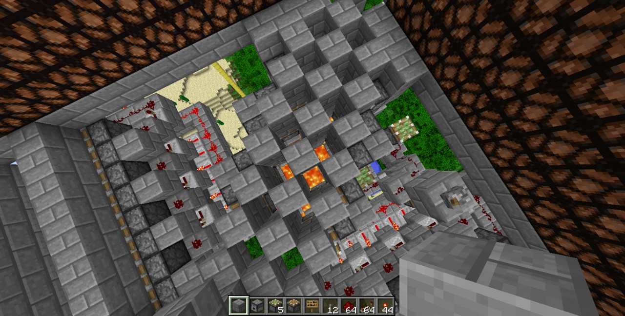 Lava Pillar Arena (working, but unfinished) Minecraft Map