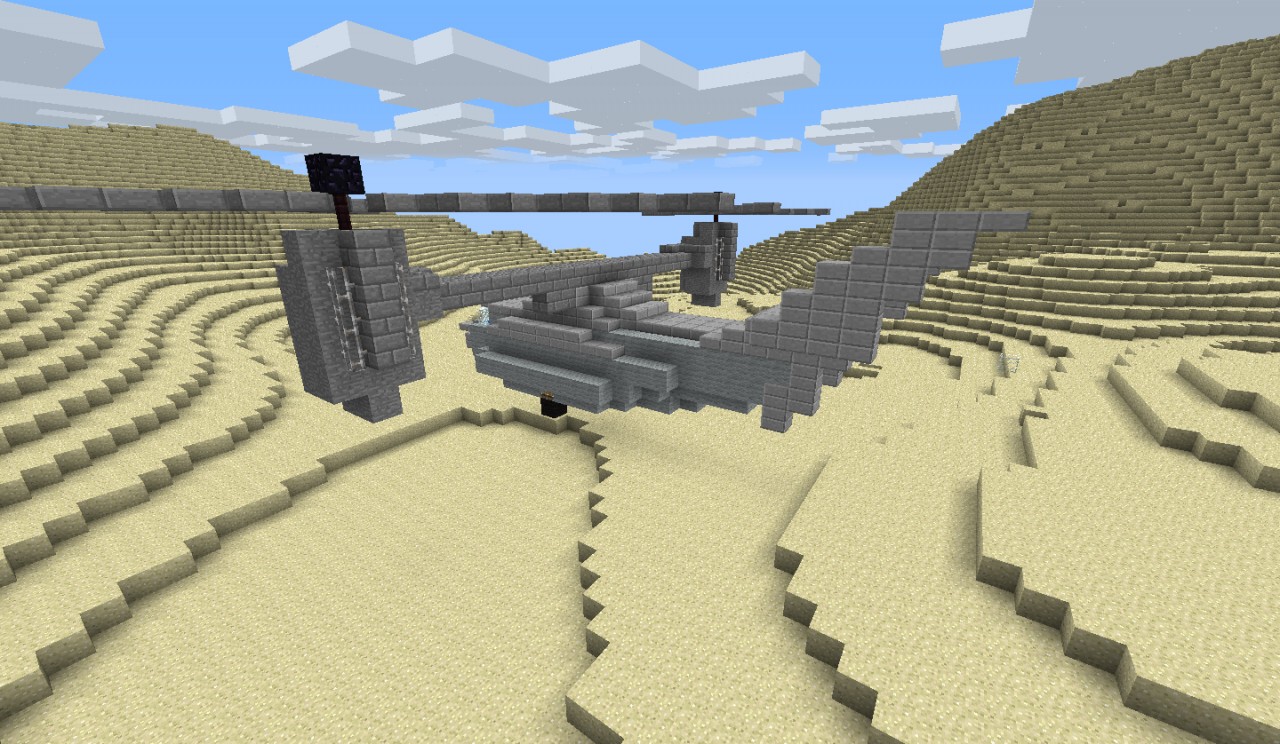 V-22 Osprey Minecraft Map