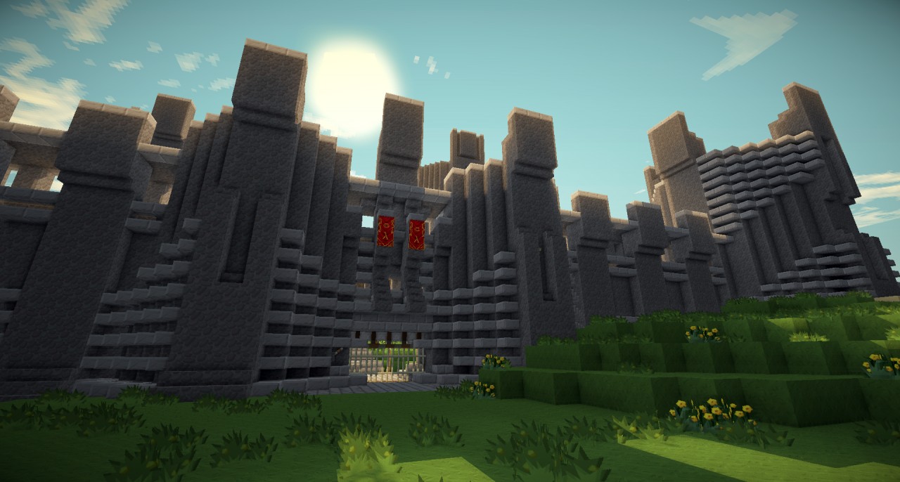 Ambershore castle Minecraft Map