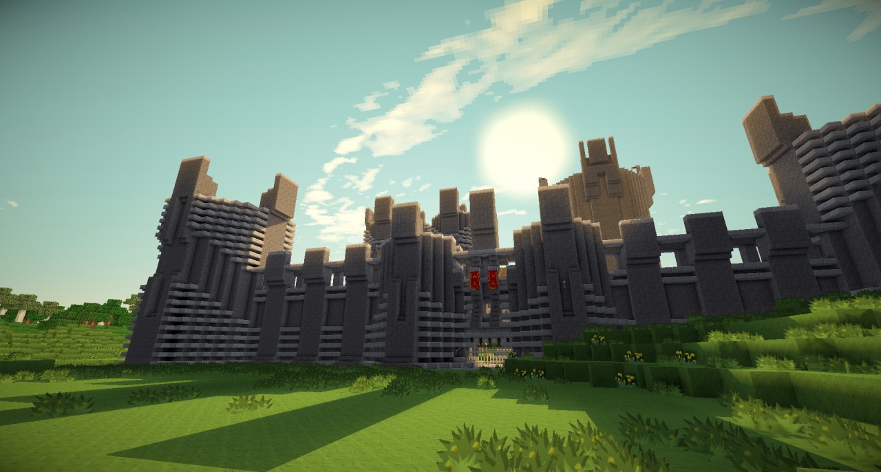 Ambershore castle Minecraft Map