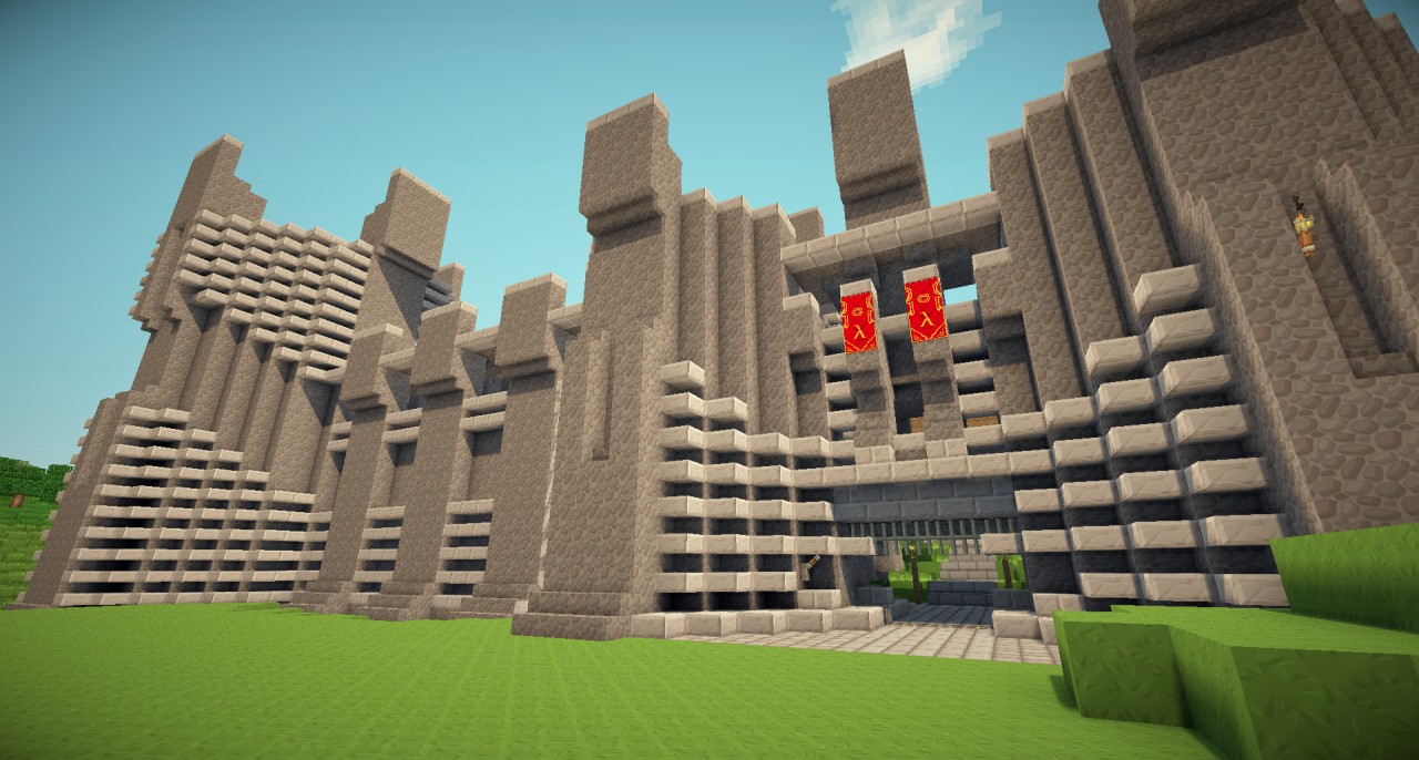 Ambershore castle Minecraft Map