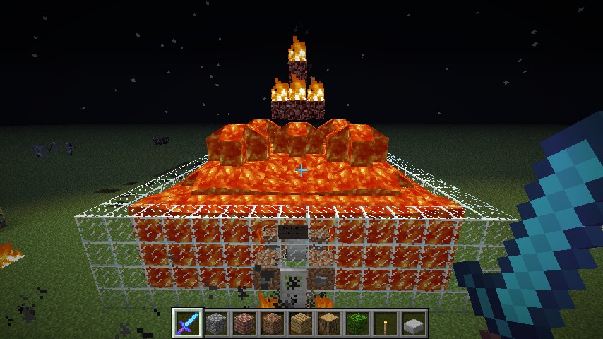 magma village Minecraft Map
