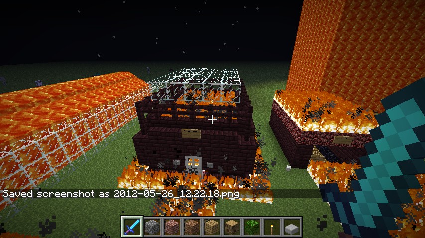 magma village Minecraft Map