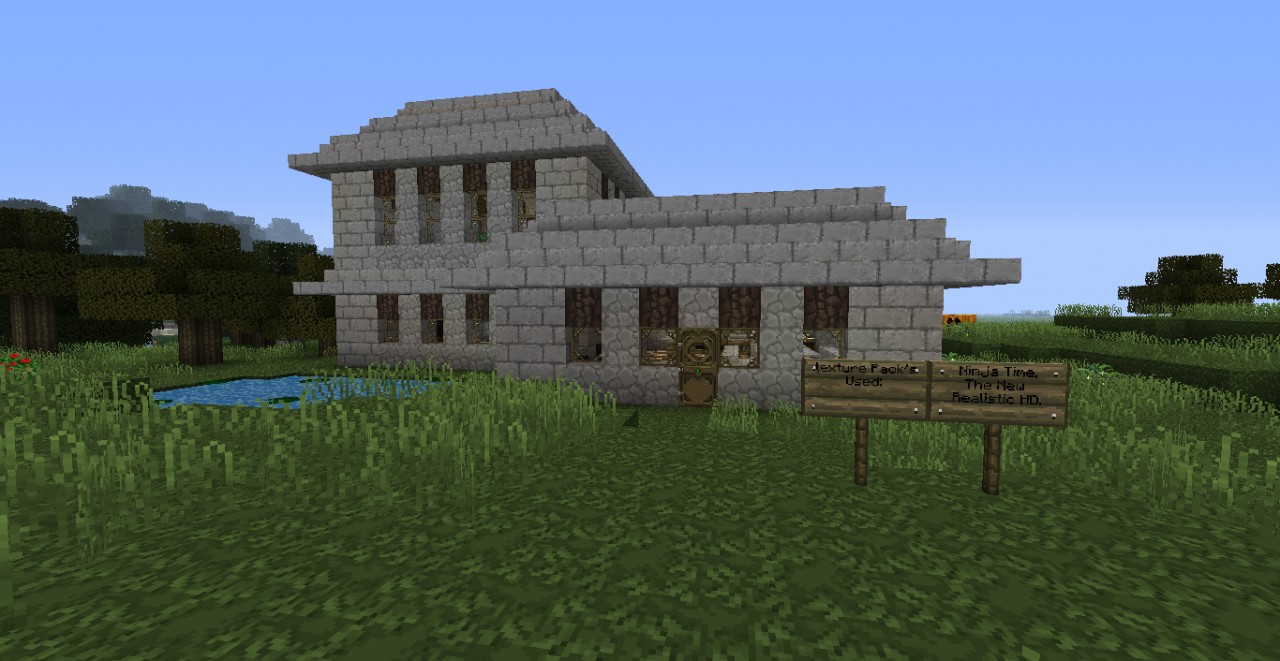 The New House For 1.2.5 Minecraft Map