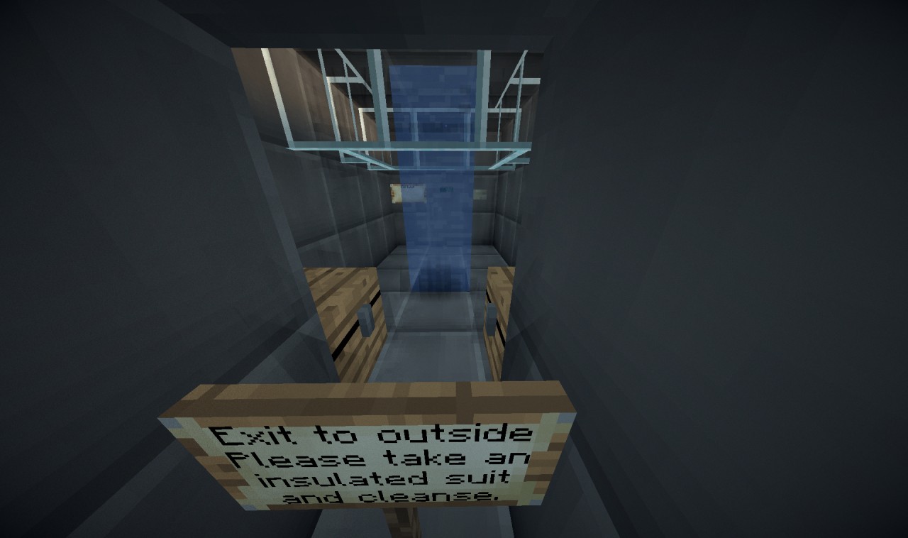 Post-apocalyptic Base Minecraft Map