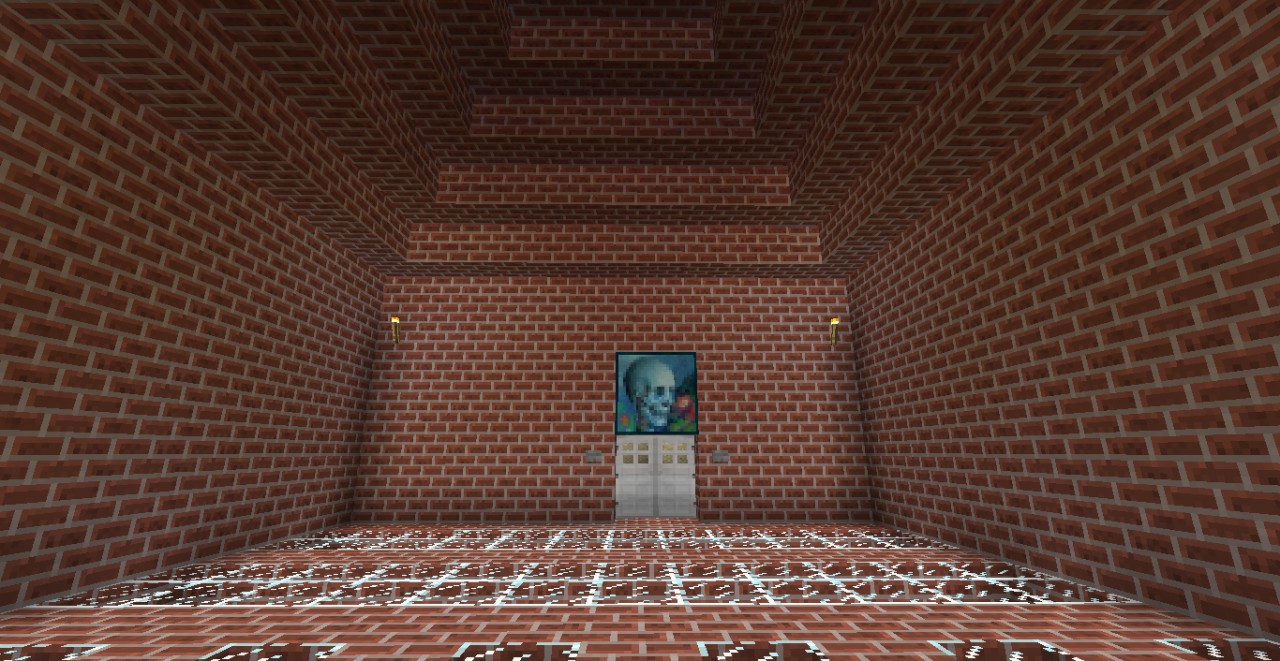 The brick house Minecraft Map