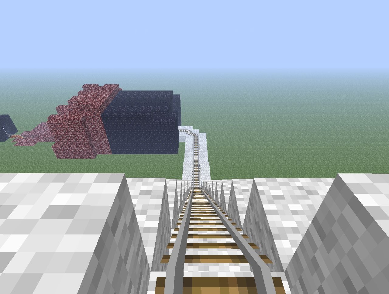 Roller Coaster Minecraft Map