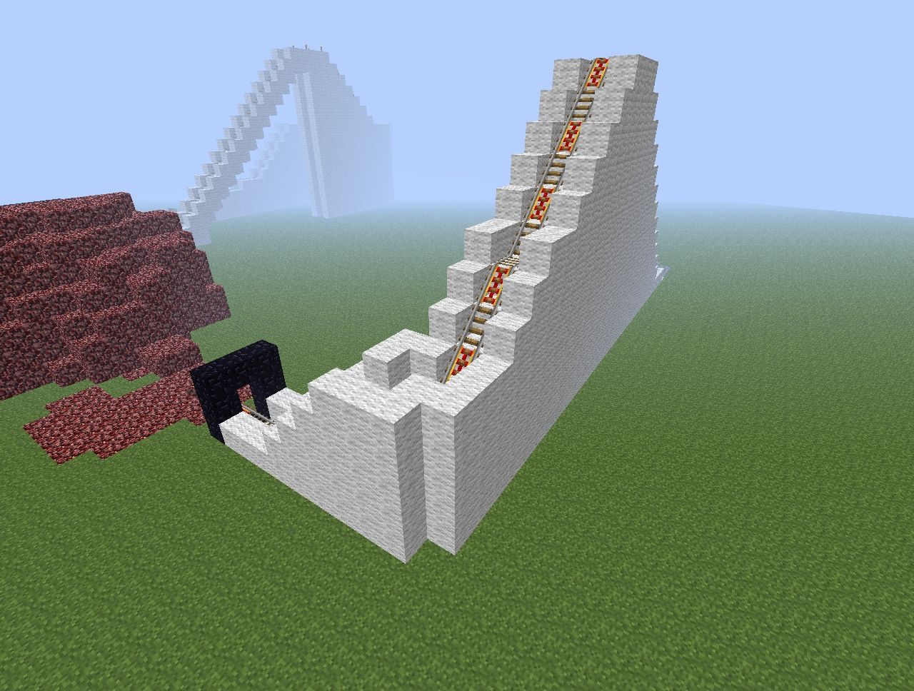 Roller Coaster Minecraft Map