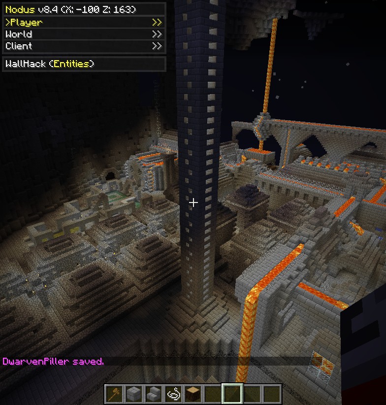 Dwarven Pillar Minecraft Map