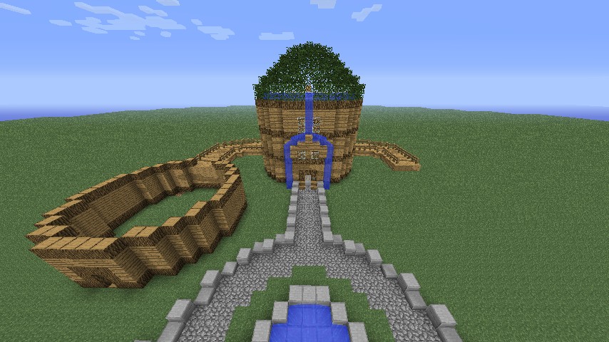 3 Tower Hotel Minecraft Map