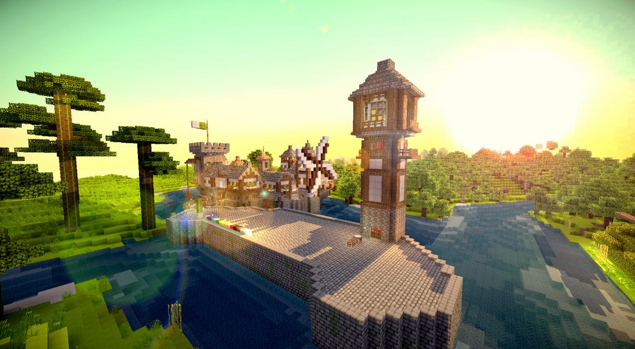 Fortified Village Minecraft Project