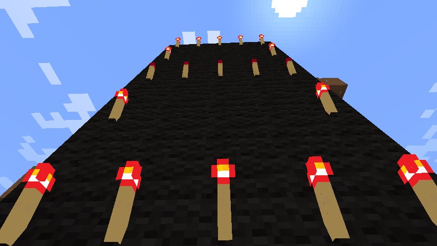 Binary (BCD) to 7-segment display converter Minecraft Map