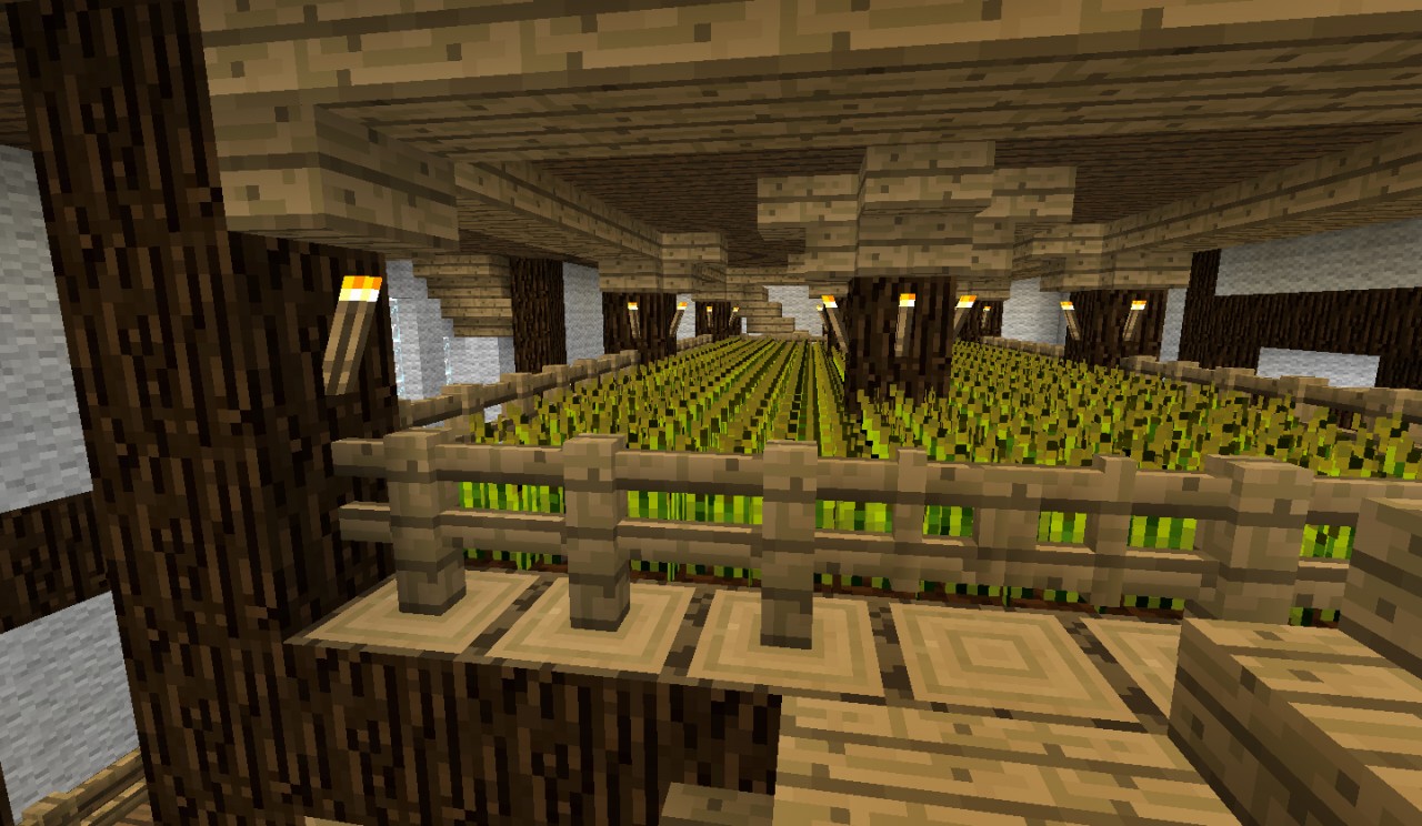 Japanese castle, expanded Minecraft Map