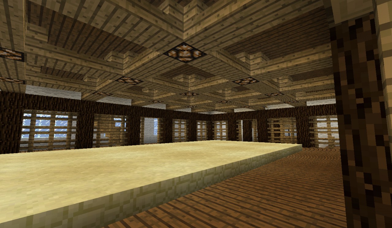 Japanese castle, expanded Minecraft Map