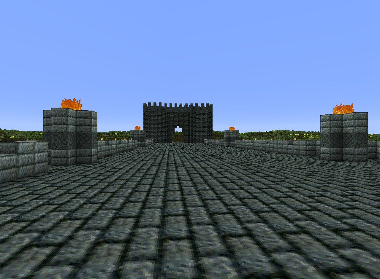 Wyrm's Crossing Bridge from Baldur's Gate [Finished][1.2.5] Minecraft Map