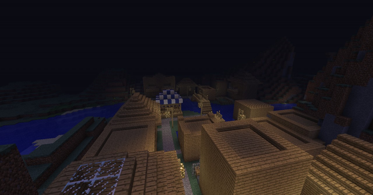 Amazing Castle With Villages Minecraft Map