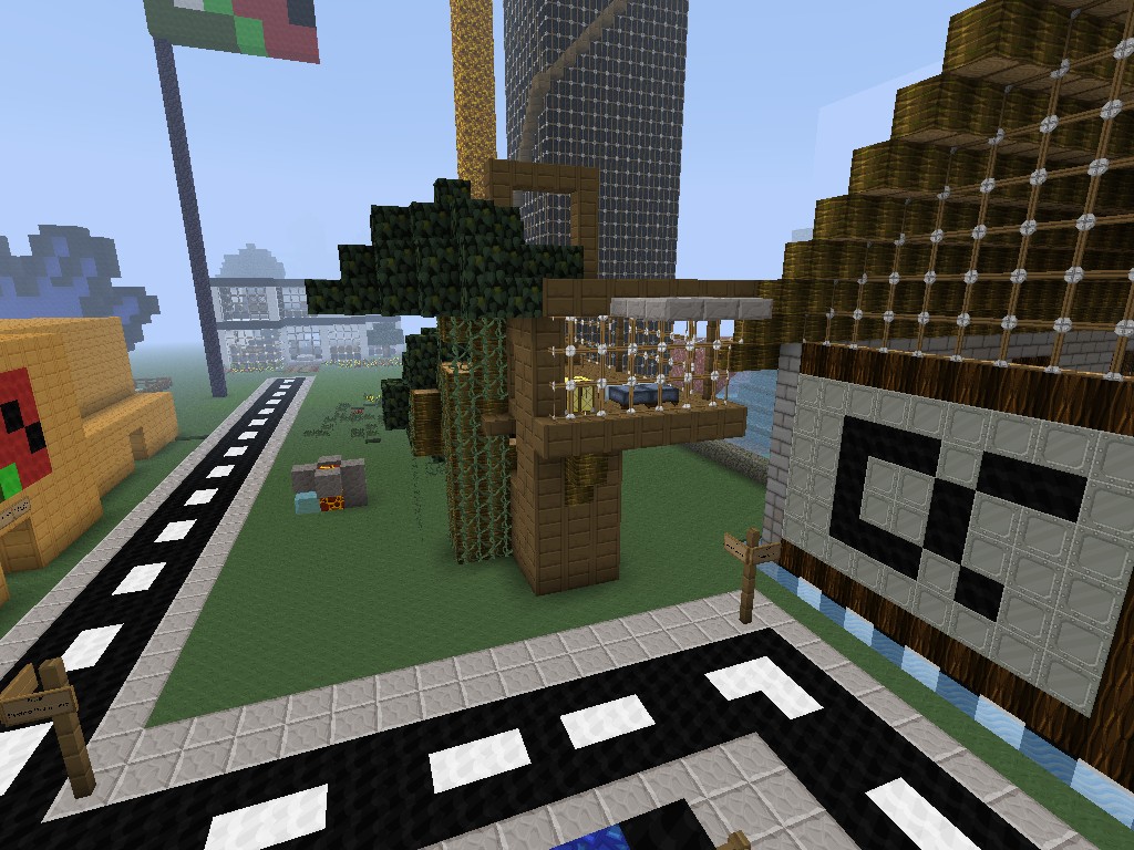 My server world Minecraft Map