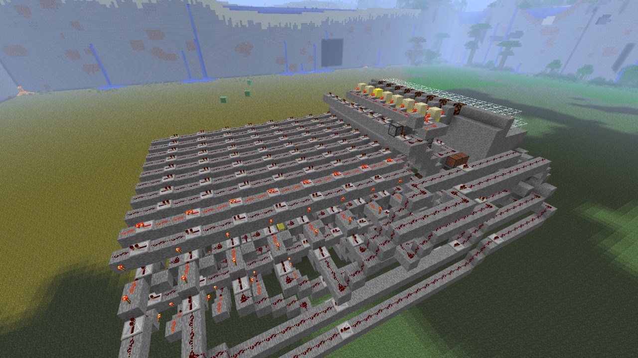 UTD "Vision" 8-Bit Compact Computer Minecraft Map