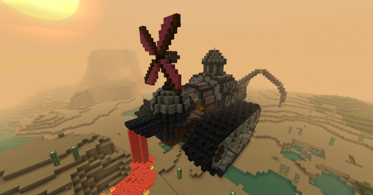 Anochnus: Desert Mining Behemoth Minecraft Map