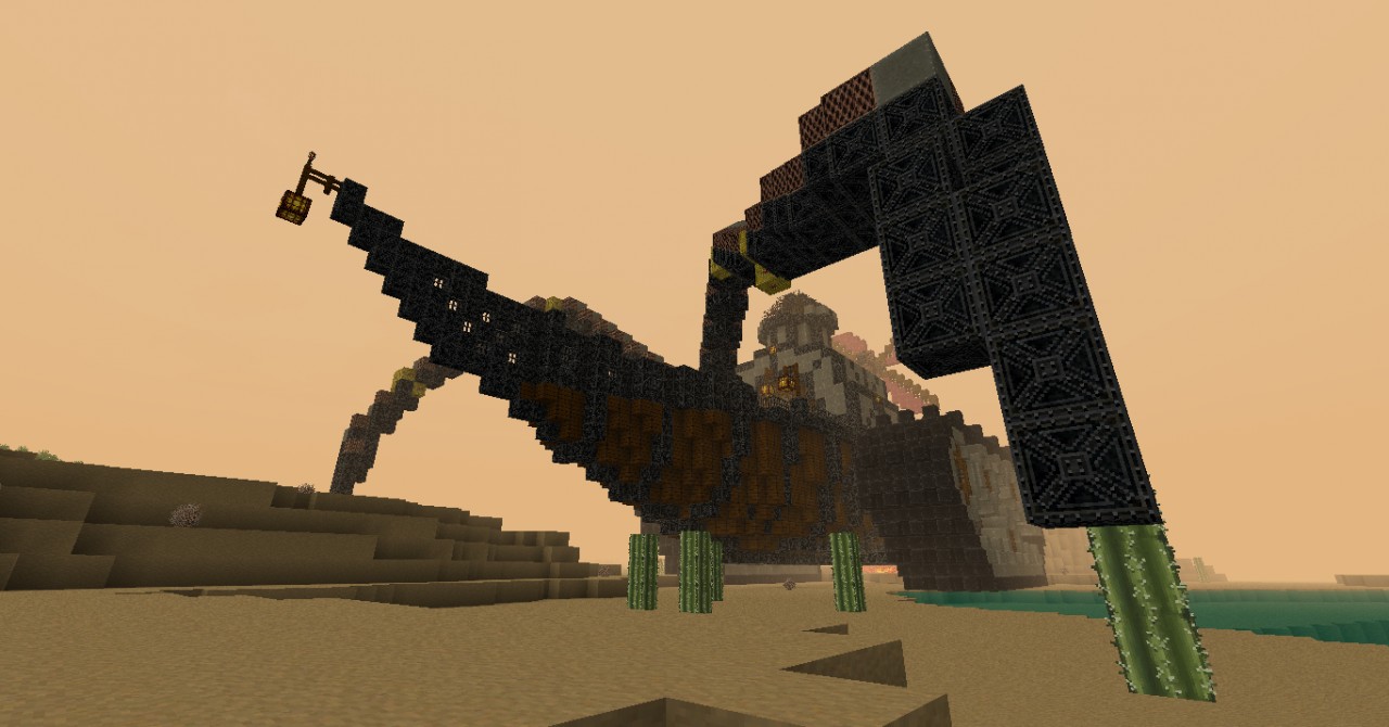 Anochnus: Desert Mining Behemoth Minecraft Map
