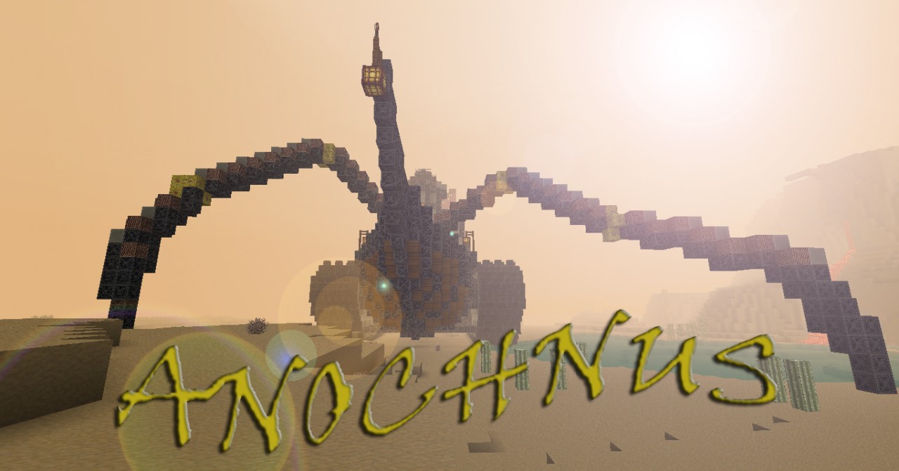 Anochnus: Desert Mining Behemoth Minecraft Map