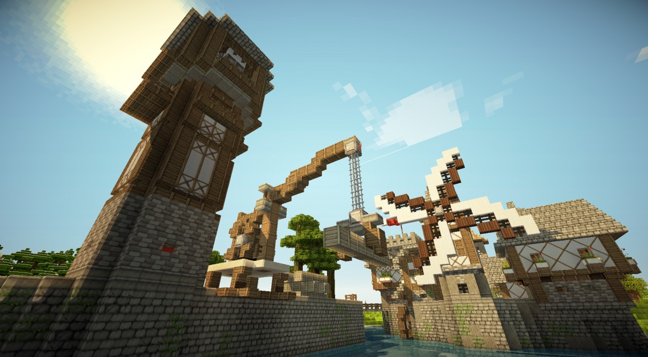 Fortified Village Minecraft Map