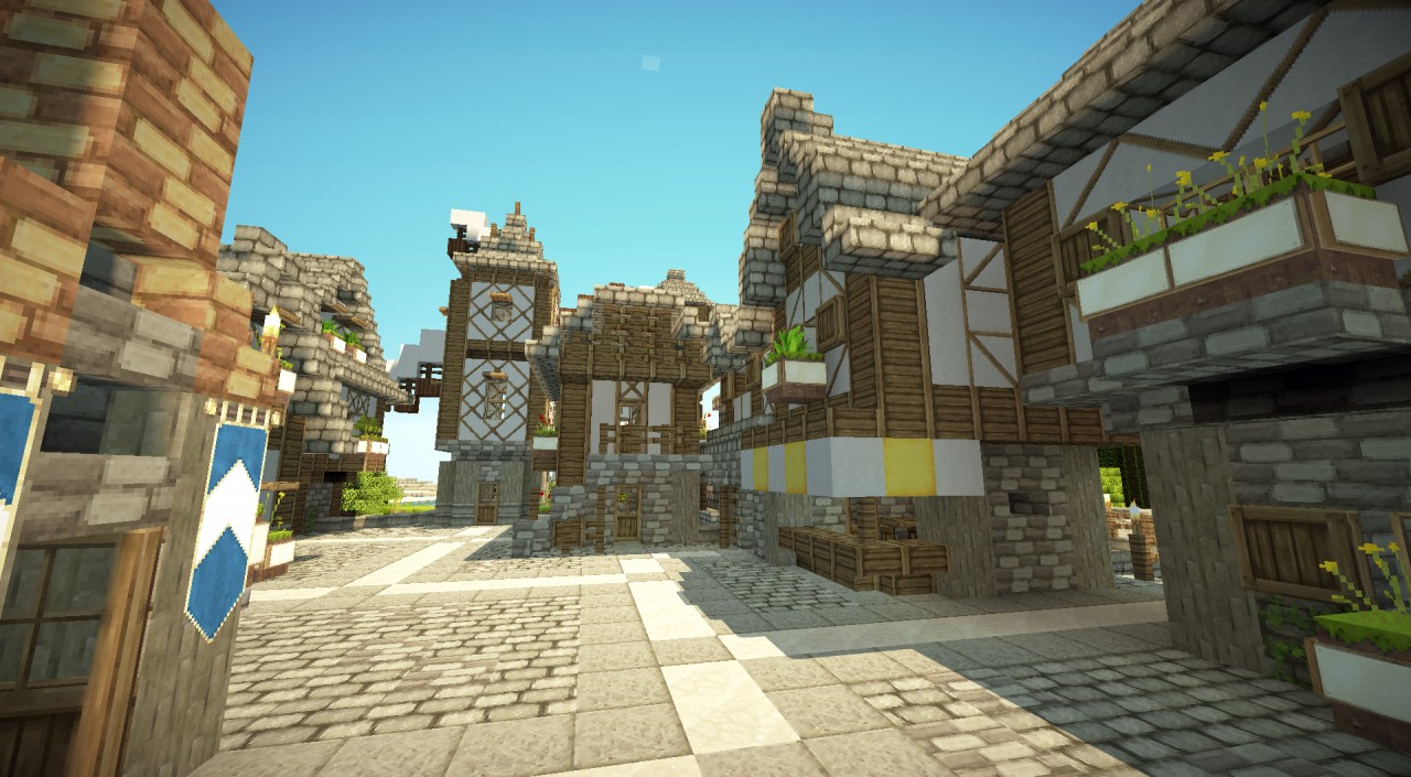 Fortified Village Minecraft Map