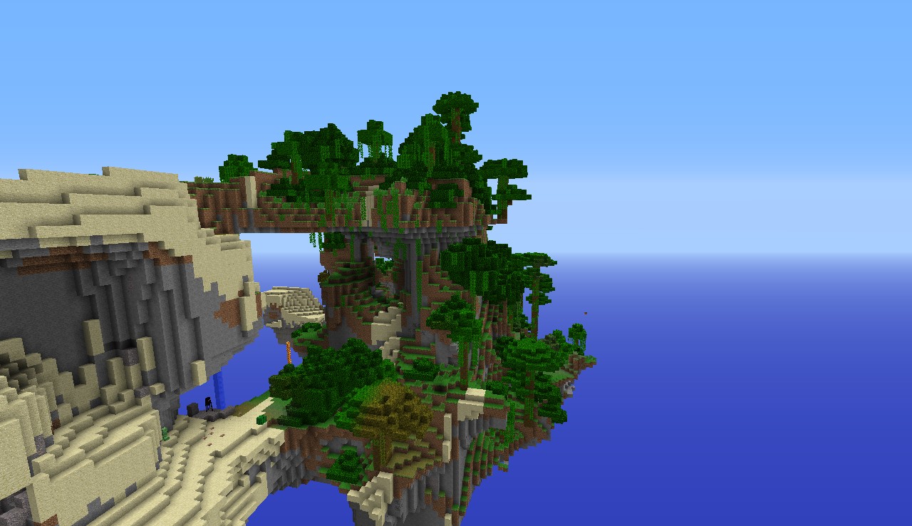 Skylands Survival Minecraft Map