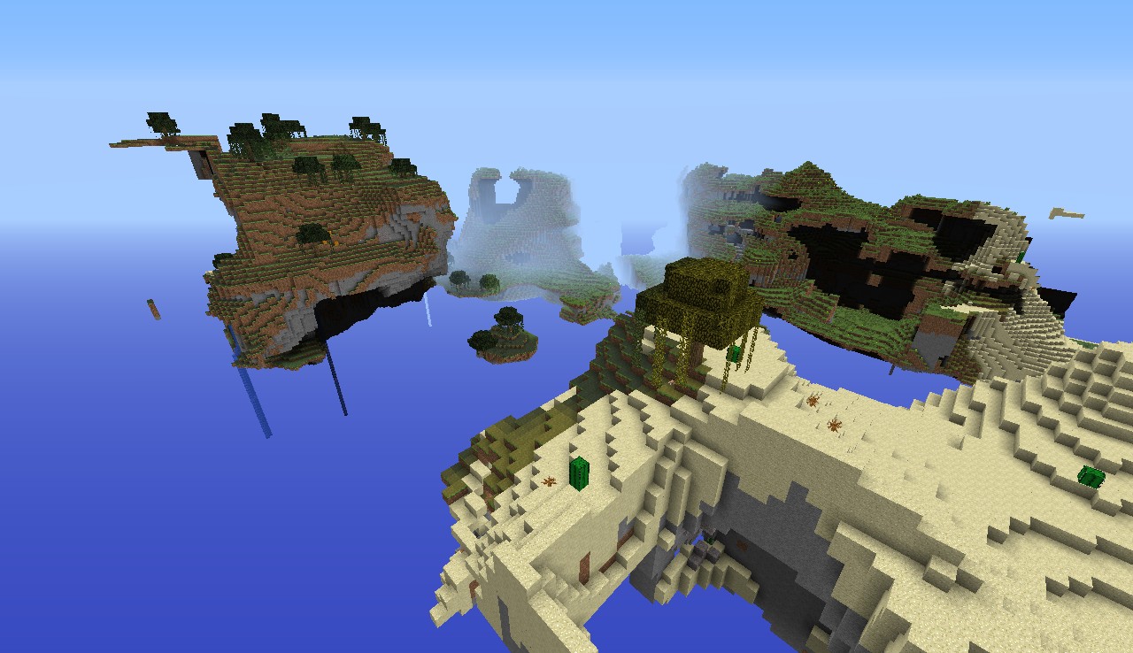 Skylands Survival Minecraft Map