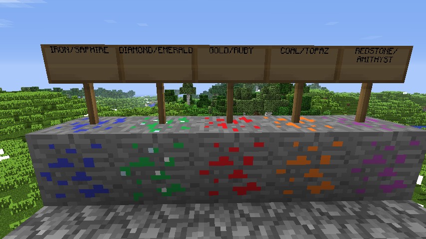 GEM_ORES! Minecraft Texture Pack