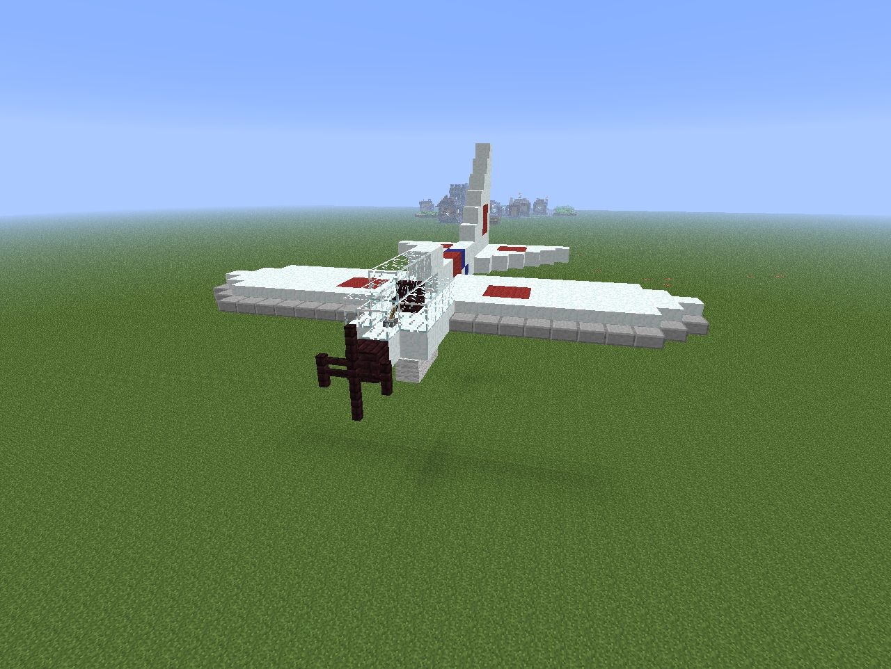 WWII Mitsubishi Zero Minecraft Map