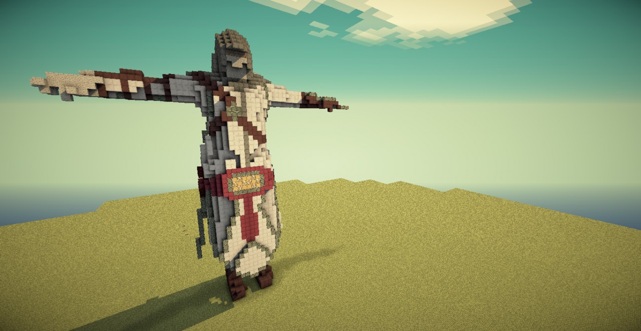 Altair the first asassin. Minecraft Map