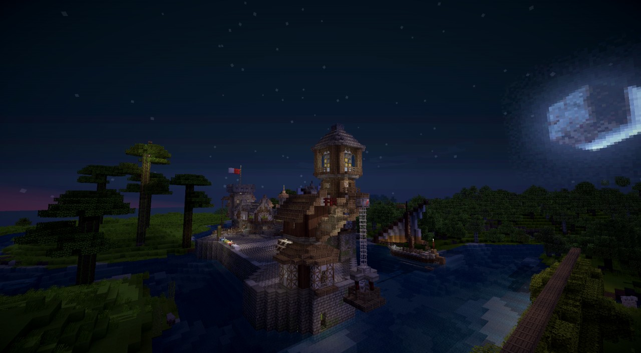 Fortified Village Minecraft Map